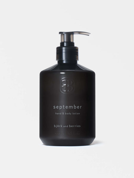 September Hand & Body Lotion 400ml | Björk and Berries – Björk and ...